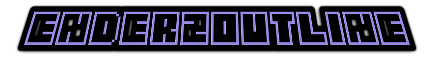 EnderzOutline font style | Textcraft