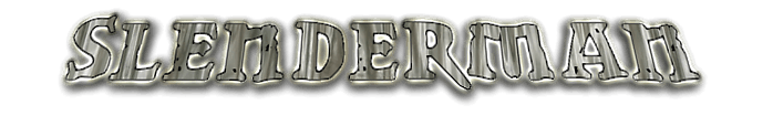Slenderman font style | Textcraft