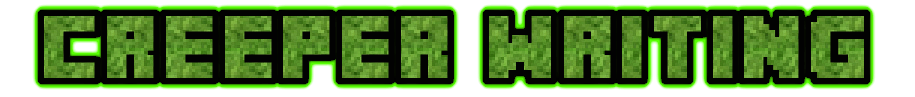 Creeper Writing font style | Textcraft